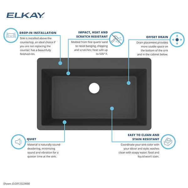 Elkay Quartz Classic 33 Elkay Quartz Classic 33